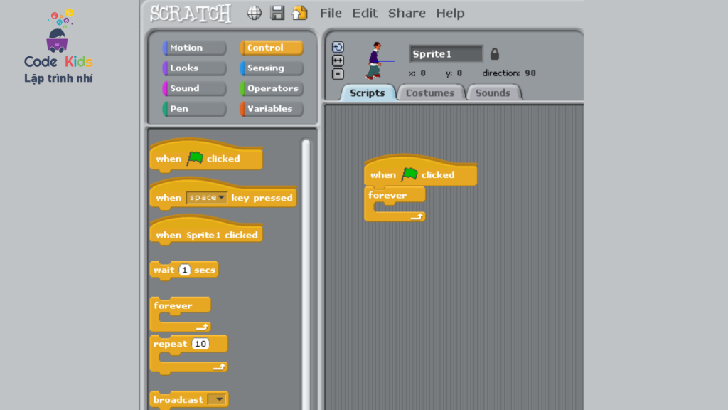 Lập trình kéo thả là gì? Hướng dẫn lập trình kéo thả làm được ngay - CodeKids