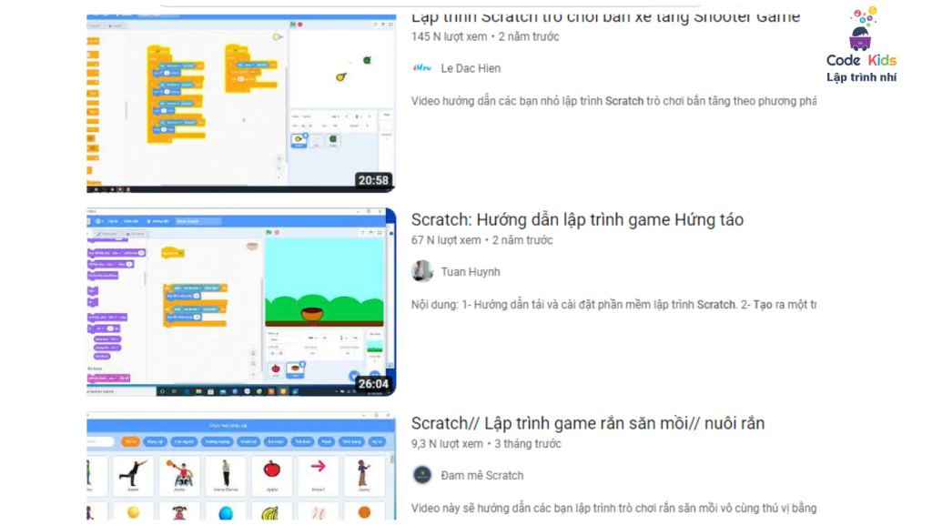 Khám phá cách học lập trình Scratch cho học sinh tiểu học hiệu quả nhất hiện nay - CodeKids