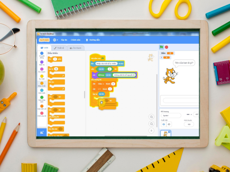 Khám phá Lộ trình học Scratch miễn phí cho trẻ em từ A đến Z - CodeKids